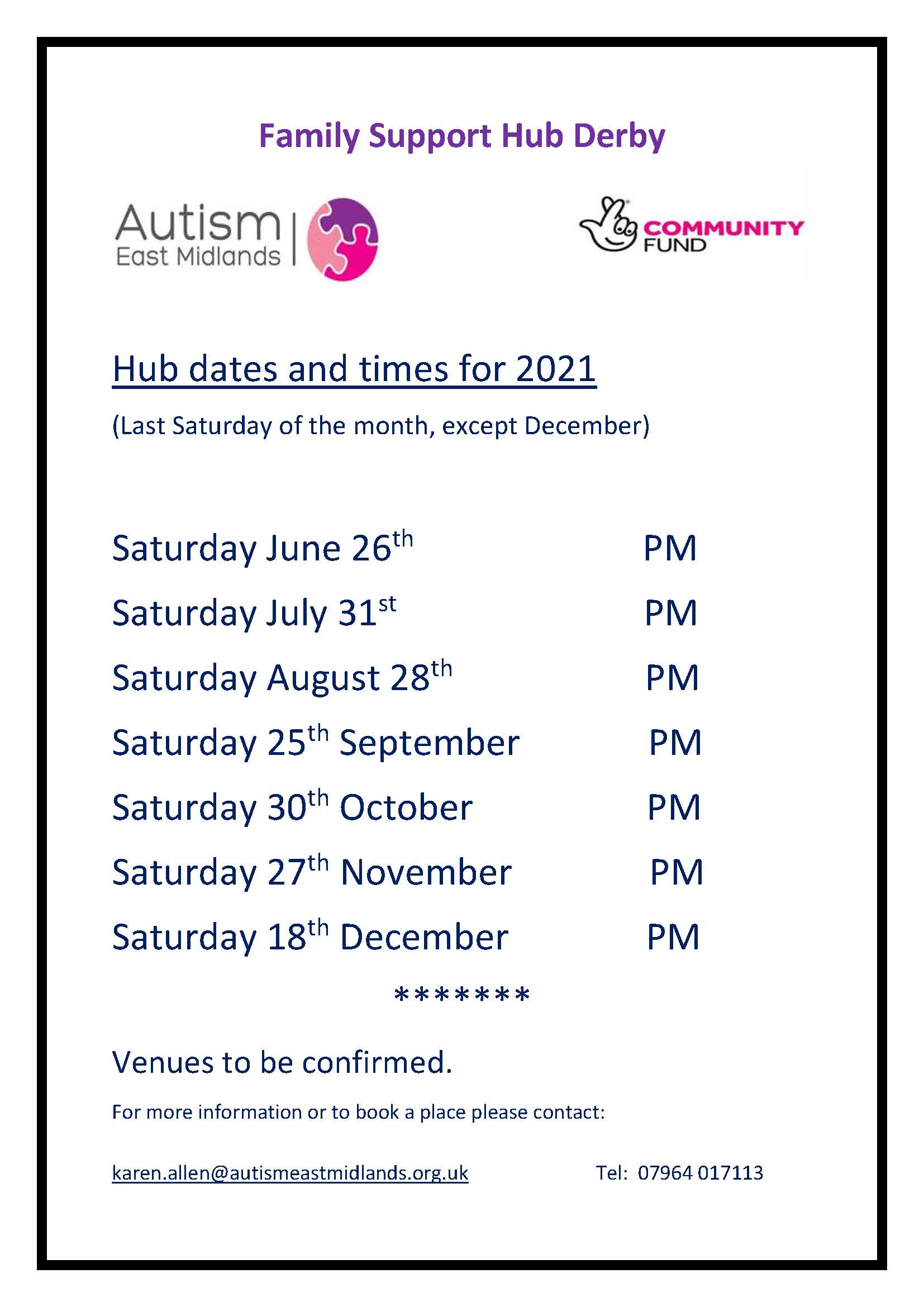 Autism East Midlands Events